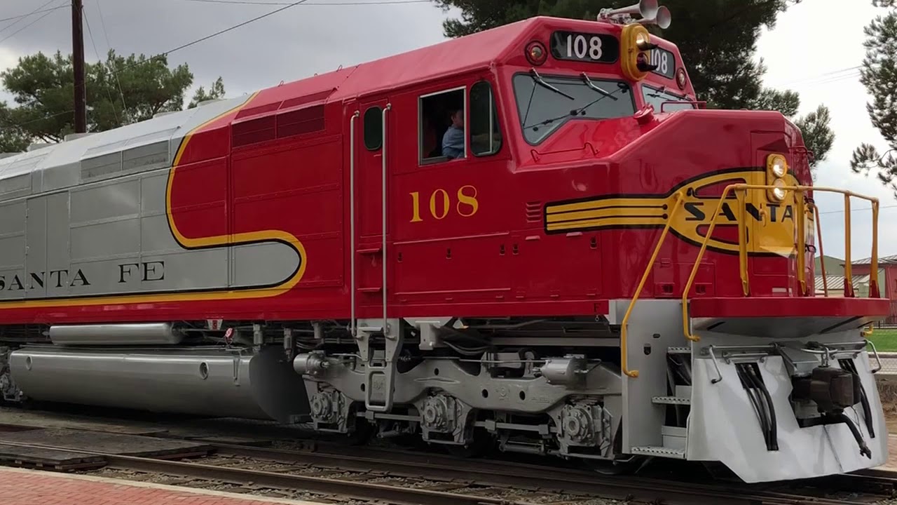 Santa Fe FP45 108 Unveiling at OERM 10-06-18 - YouTube