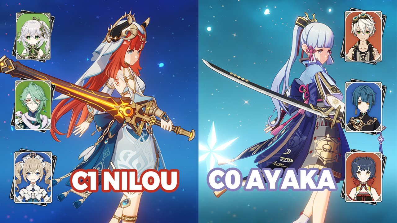 Nilou Bloom - Ayaka National | Floor 12 Chamber 3 || Genshin Impact ...