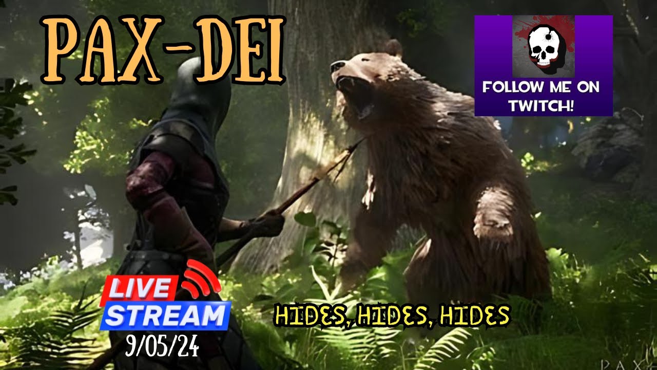 PAX-DEI - Welcome Paxians. Lurk on by. Streamed: 9/05/24. #paxdei #mmo ...