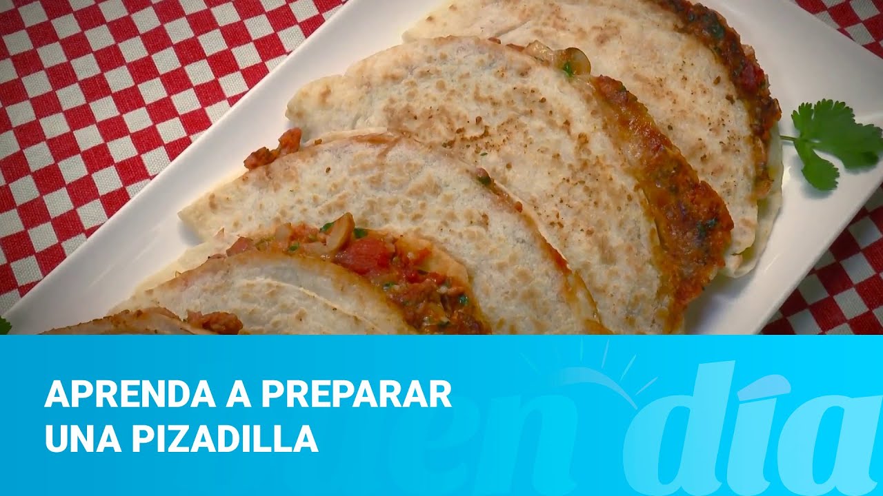 Aprenda a preparar una pizadilla - YouTube