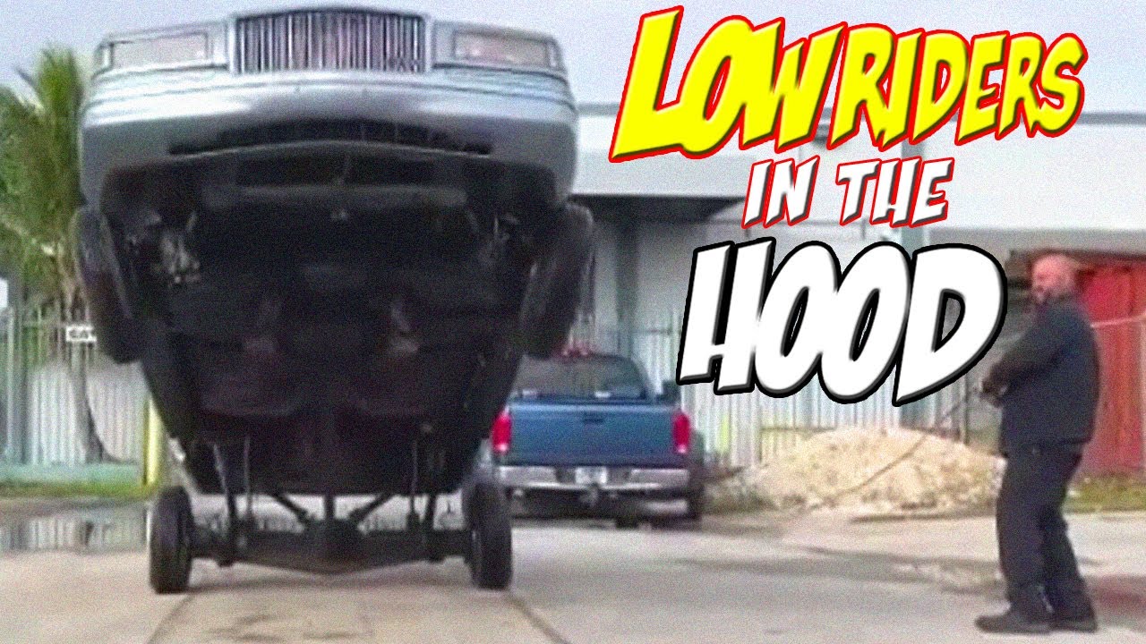 This is my Hood? Biggest Lowrider Kings Hopping - YouTube