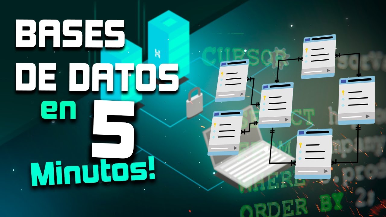 BASES DE DATOS en 5 Minutos - YouTube