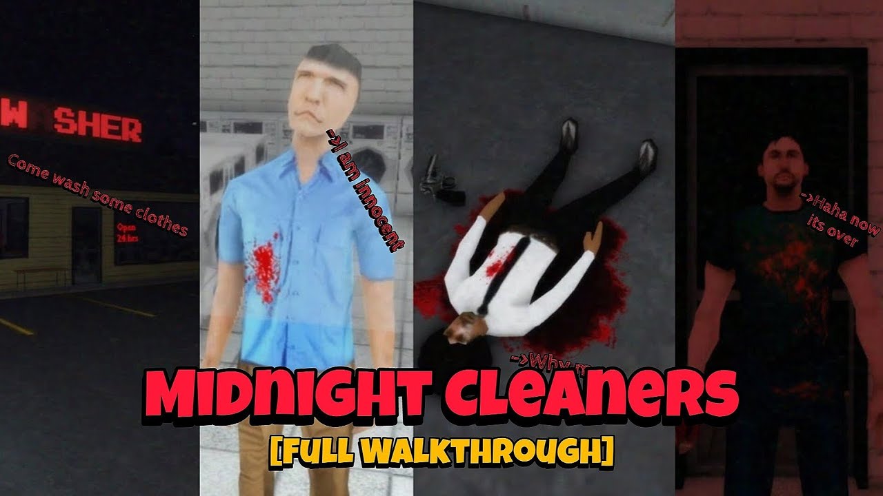 Midnight Cleaners - Roblox [Full Walkthrough] - YouTube