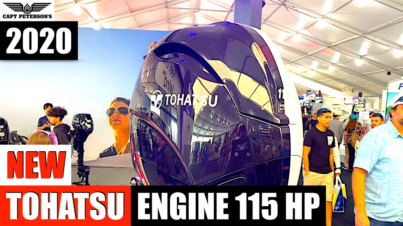 2020 Miami Boat Show - New Tohatsu 115HP, 75HP, 90 HP Simpliq ...