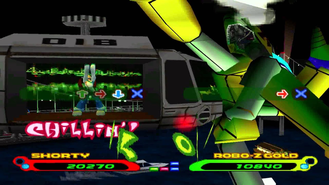 Bust a Groove 2 Shorty VS Robo-Z Gold - YouTube