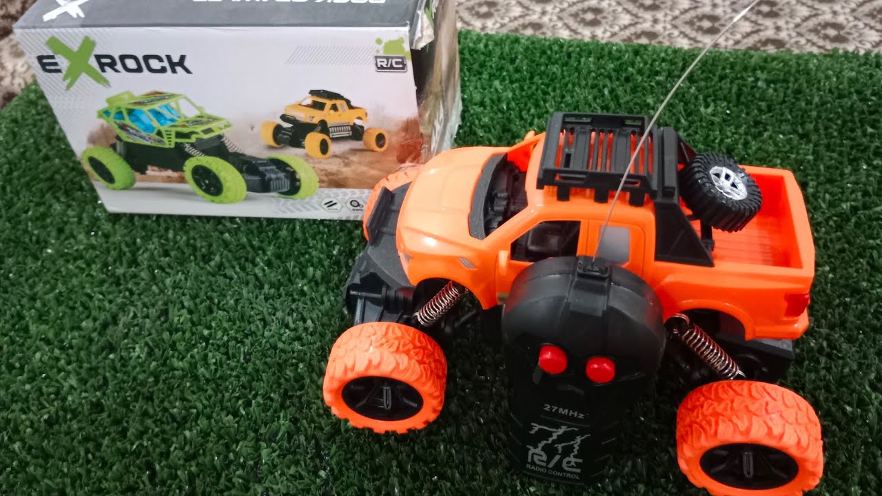 Rock crawling car unboxing | Power test of car 🚗 | Fun tv - YouTube