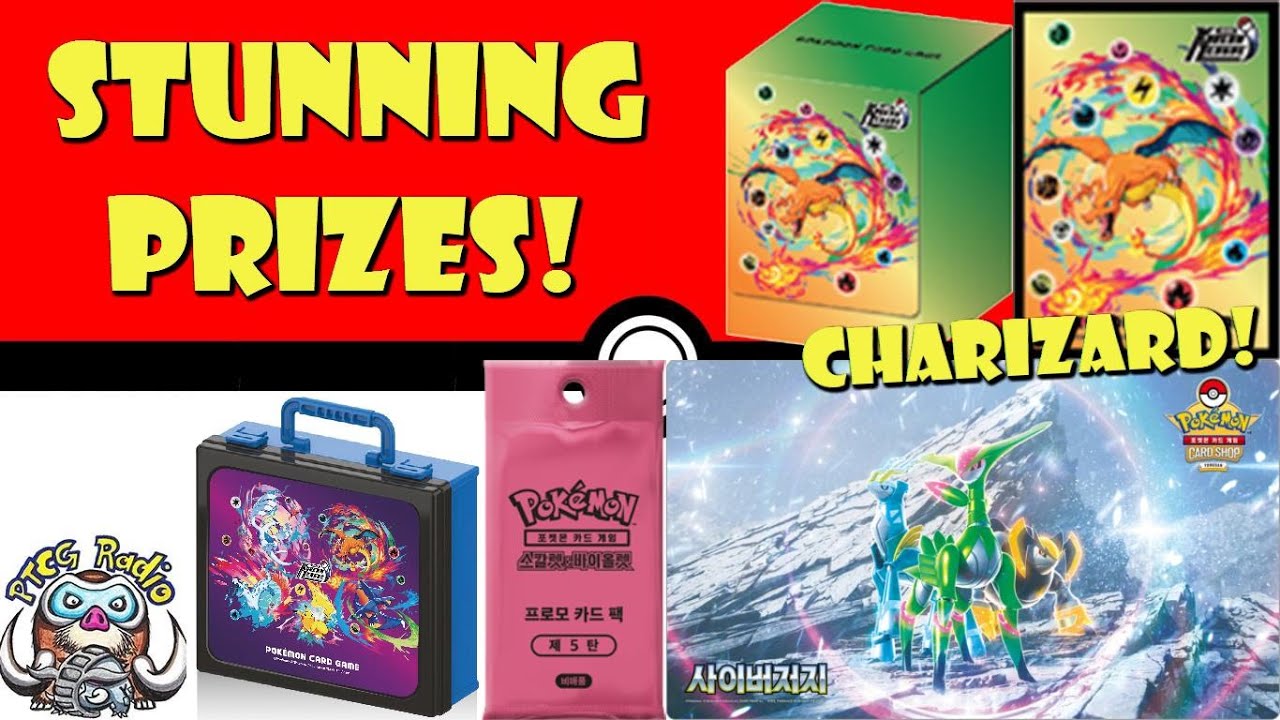 Exclusive Charizard Products! Stunning Pokémon TCG Prizes Revealed ...
