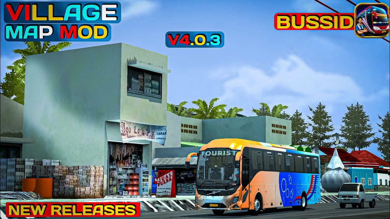 New Releases Beautiful Village Map Mod For Bus Simulator Indonesia ...