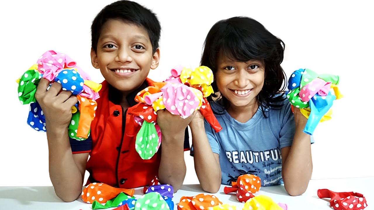 Learn Colors with Balloons Surprise Show Learning Colors Nursery Rhymes ...