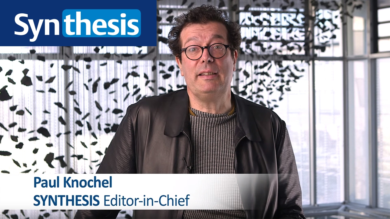 Paul Knochel about publishing in the journal SYNTHESIS - YouTube