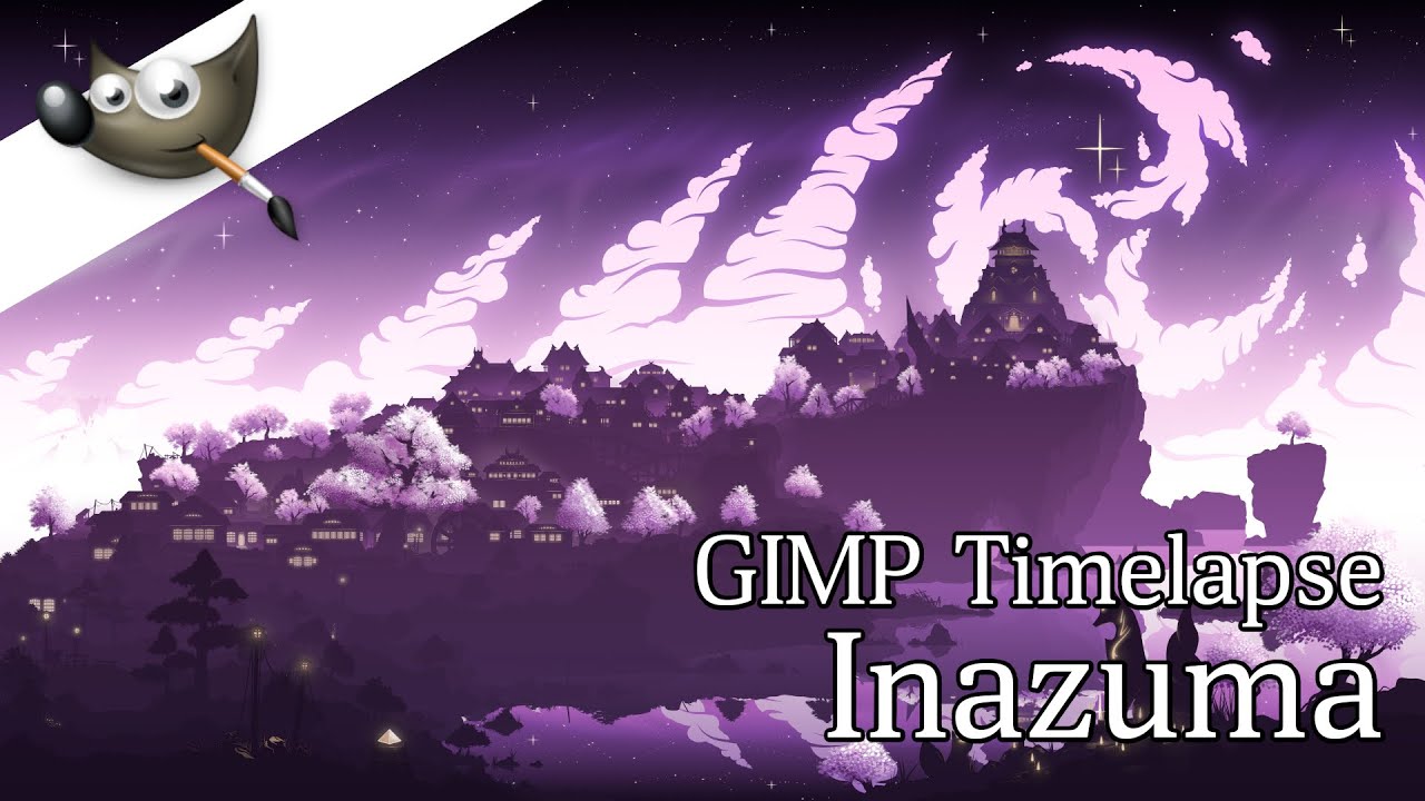 Digital Art Timelapse - Genshin Impact Inazuma. - YouTube