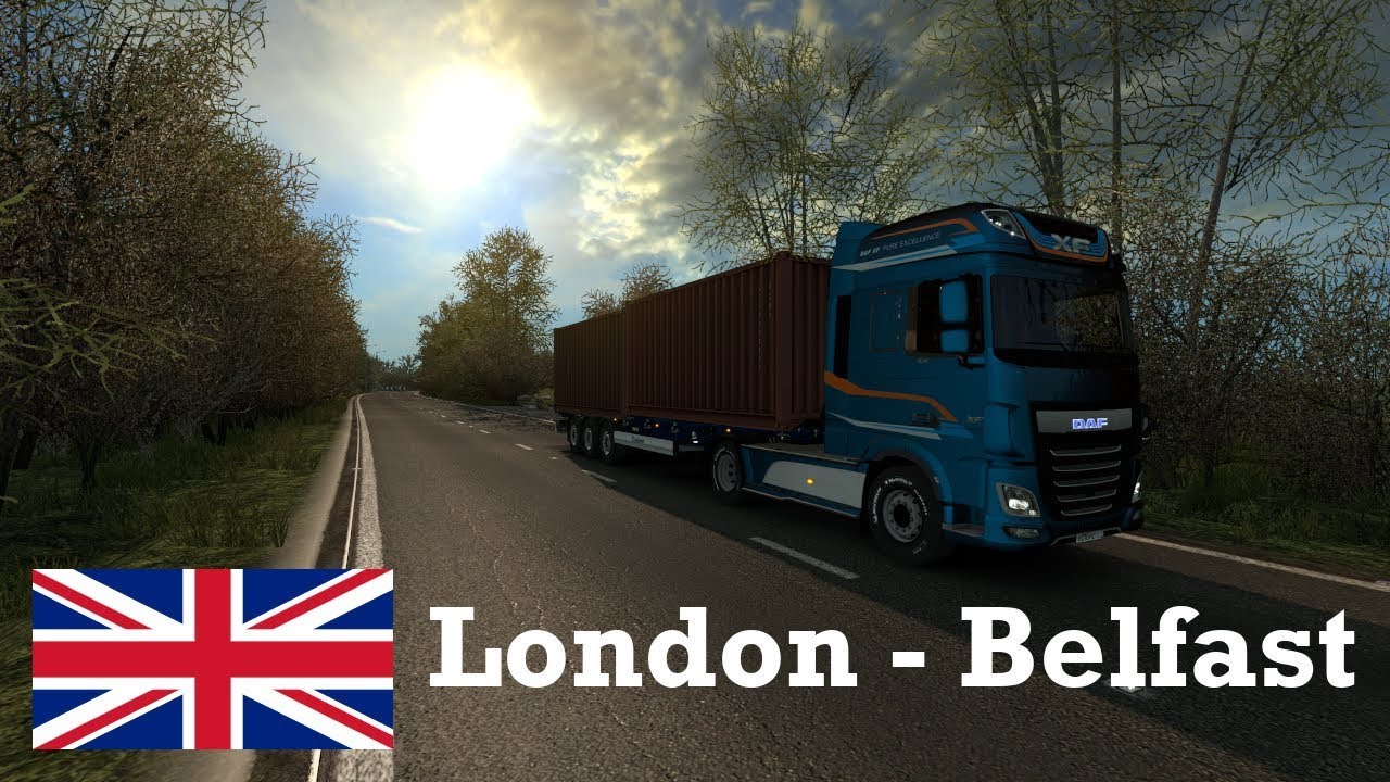 Euro Truck Simulator 2 - Episode # 19 - From Belfast To London. - YouTube