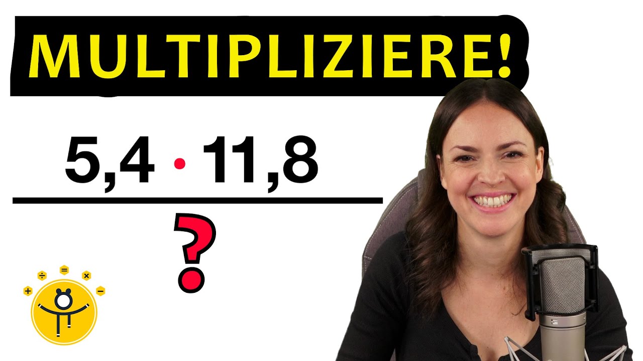 Kommazahlen multiplizieren – einfach erklärt - YouTube