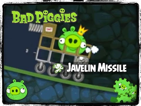 Bad Piggies - PIGineering - Javelin Missile vs Tank