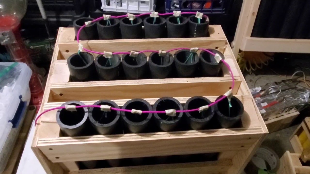 2020 fireworks show setup progress - YouTube