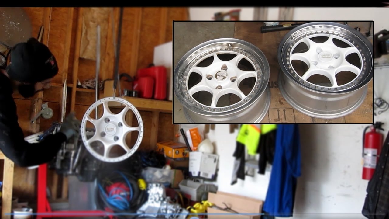 HOW TO Rebuild 2 PIECE WHEEL DIY | PT.3 Paint + Reassembly - YouTube