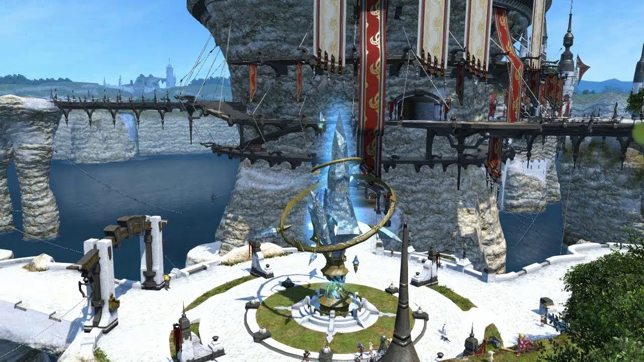 FFXIV - Limsa Lominsa Lower Decks - Markets Alley OOB (Patch 4.31 ...