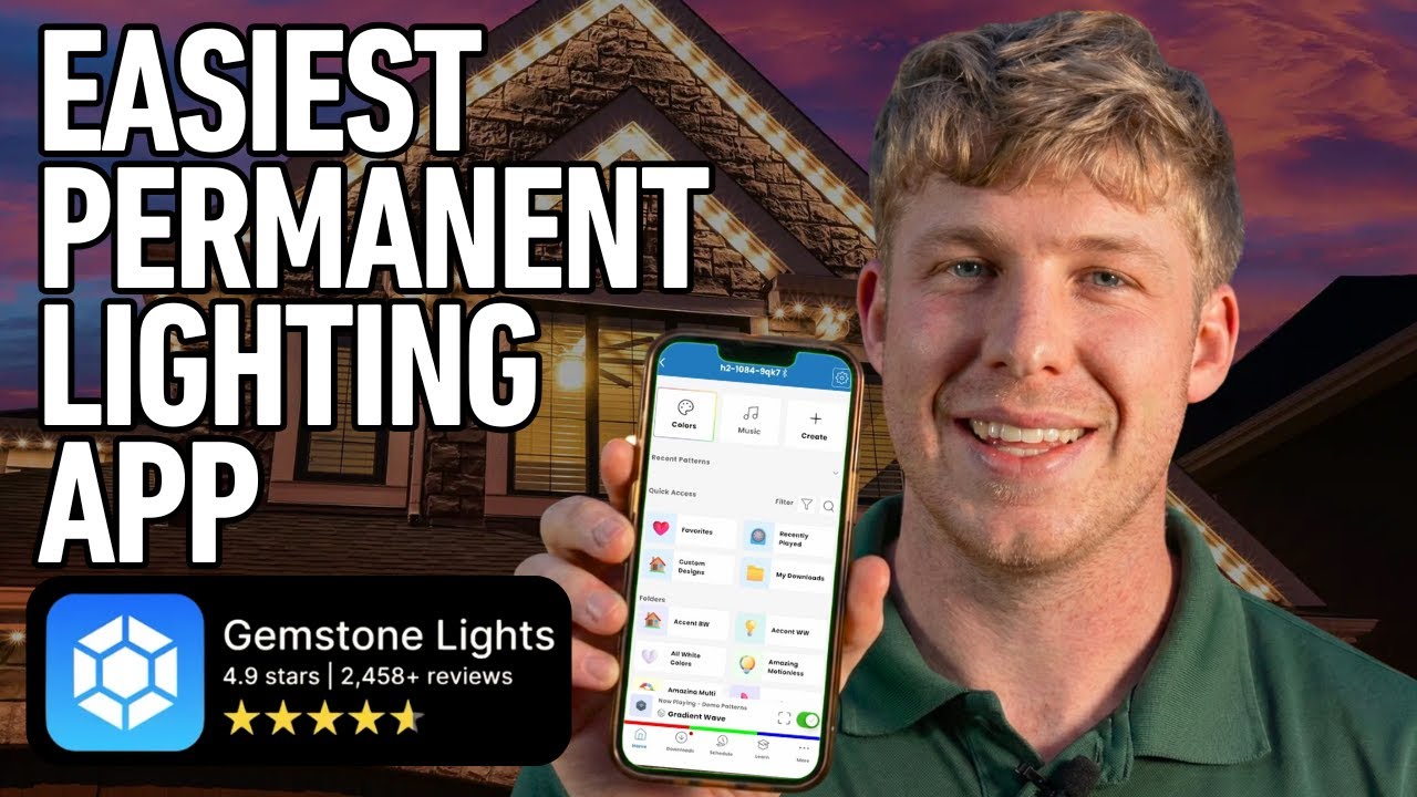 Watch How Easy Is It to Use the Highest Rated Permanent Lighting App ...