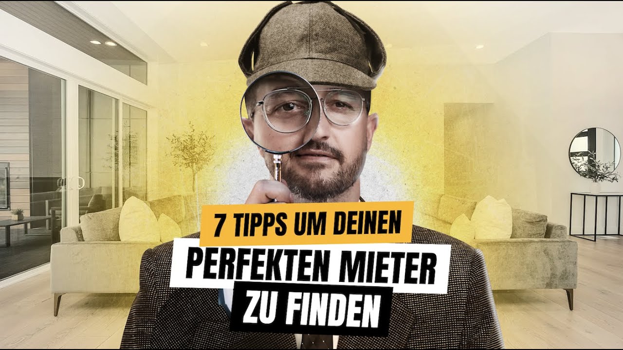 Wie finde ich den perfekten Mieter? - YouTube