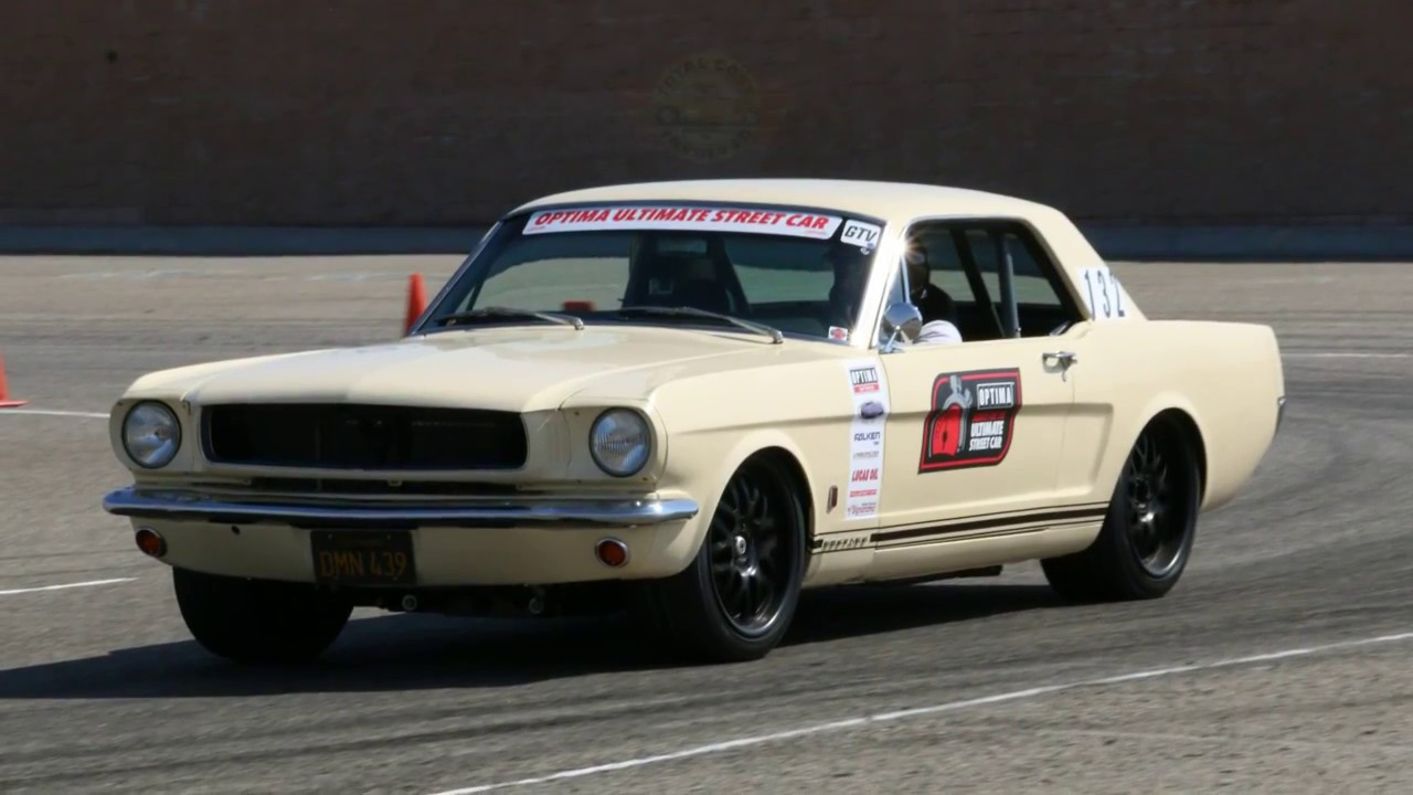 Mike Fitzwater's 1965 Mustang Road Racing - Optima Auto Club Speedway ...