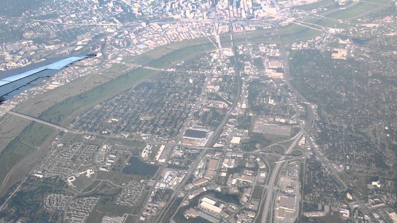 Flying Over Dallas - YouTube