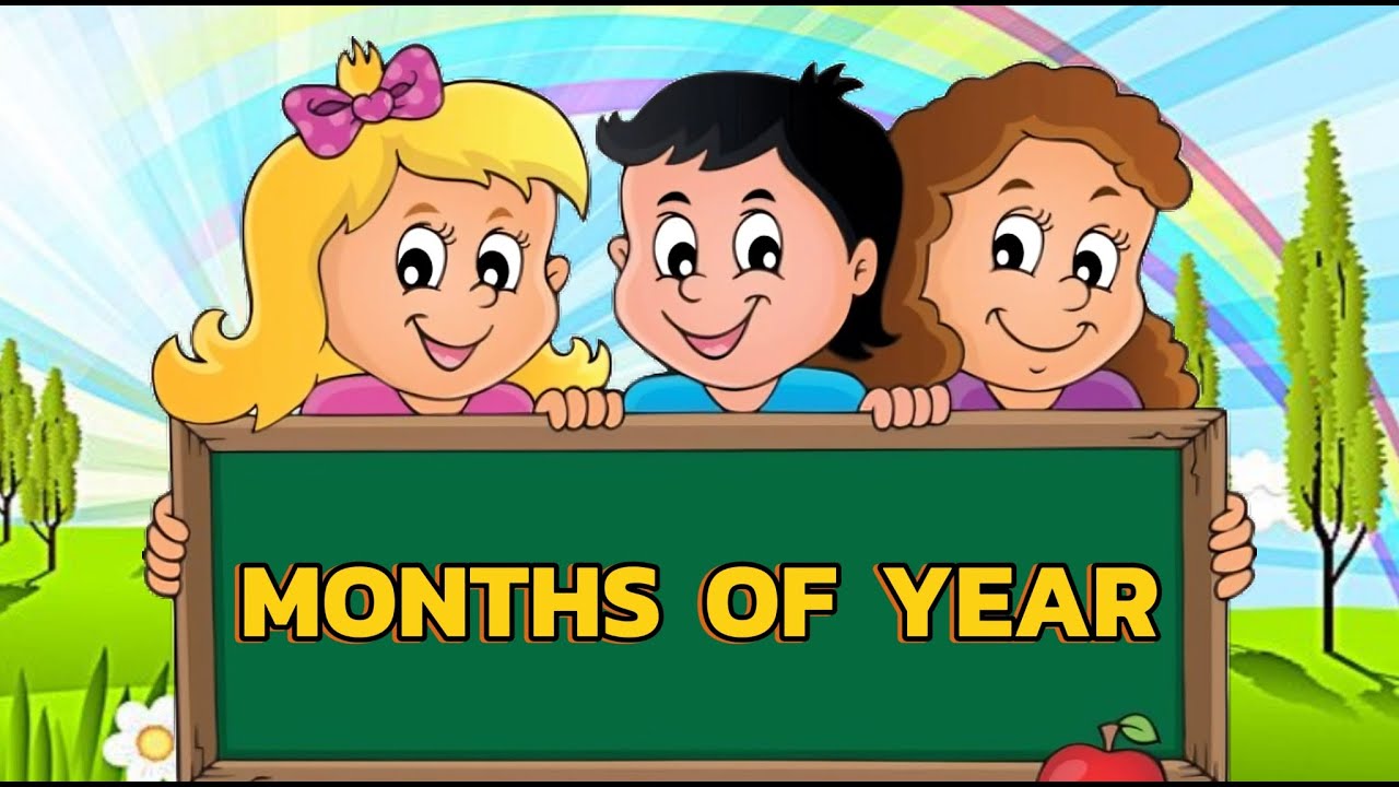 Months Of The Year Song - 259 | Nursery Rhymes & Kids Songs | Rhyme ...