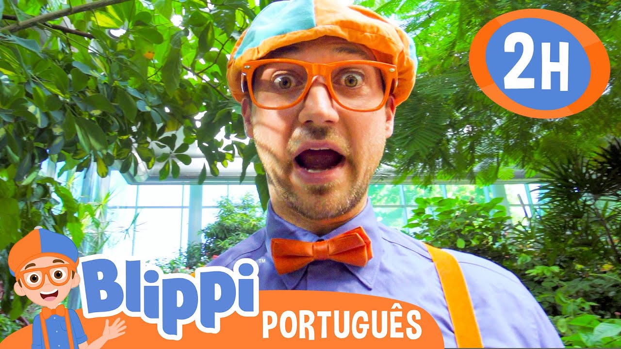 🦋 Blippi Visita um Centro de Ciência! 🦋| 2 HORAS DO BLIPPI BRASIL ...