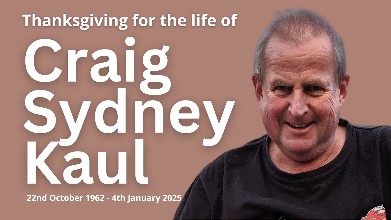 Memorial Service and Thanksgiving for Craig Sydney Kaul - YouTube