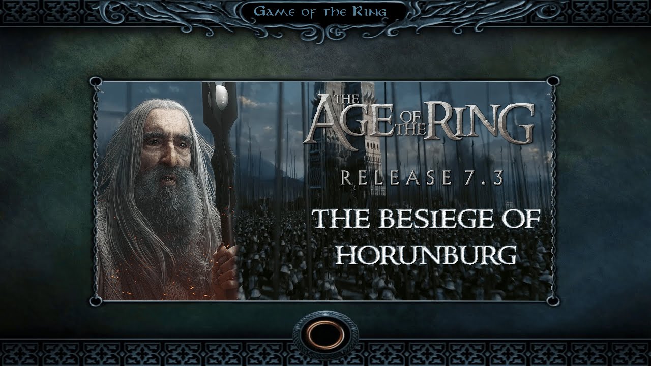 Age of the Ring Mod 7.3 | The Besiege of Hornburg | Custom Map! - YouTube