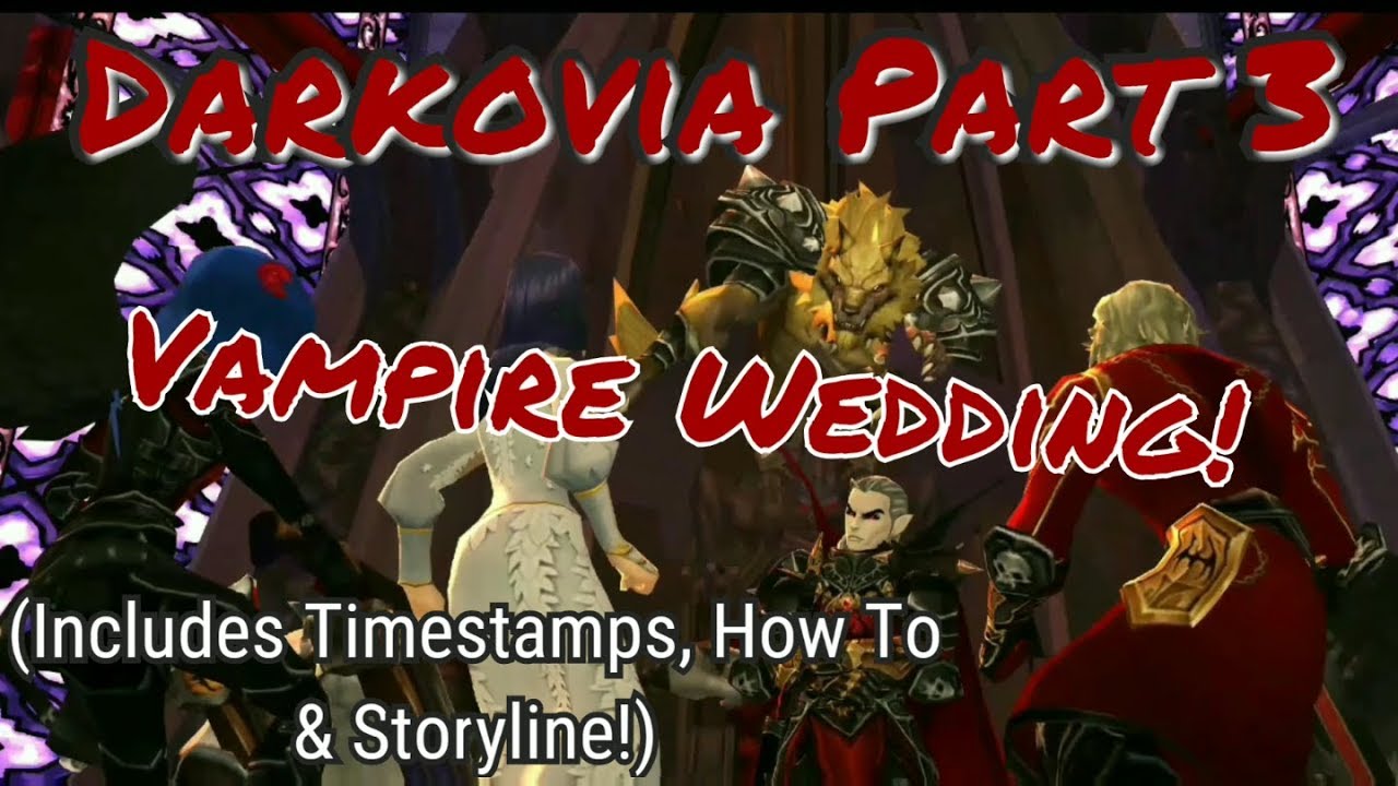 AQ3D Darkovia Part 3, The Vampire Wedding! | How To & Storyline! - YouTube