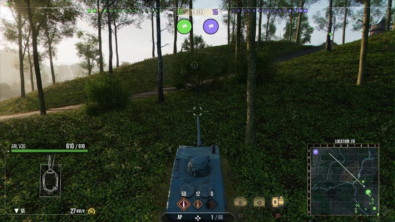 World of Tanks_ARL V39_TIER 6 TD_ACE TANKER_5 KILLS_TOP 3 IN DEFEAT ...