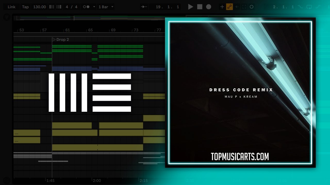 Mau P - Dress Code (KREAM Remix) (Ableton Remake) - YouTube