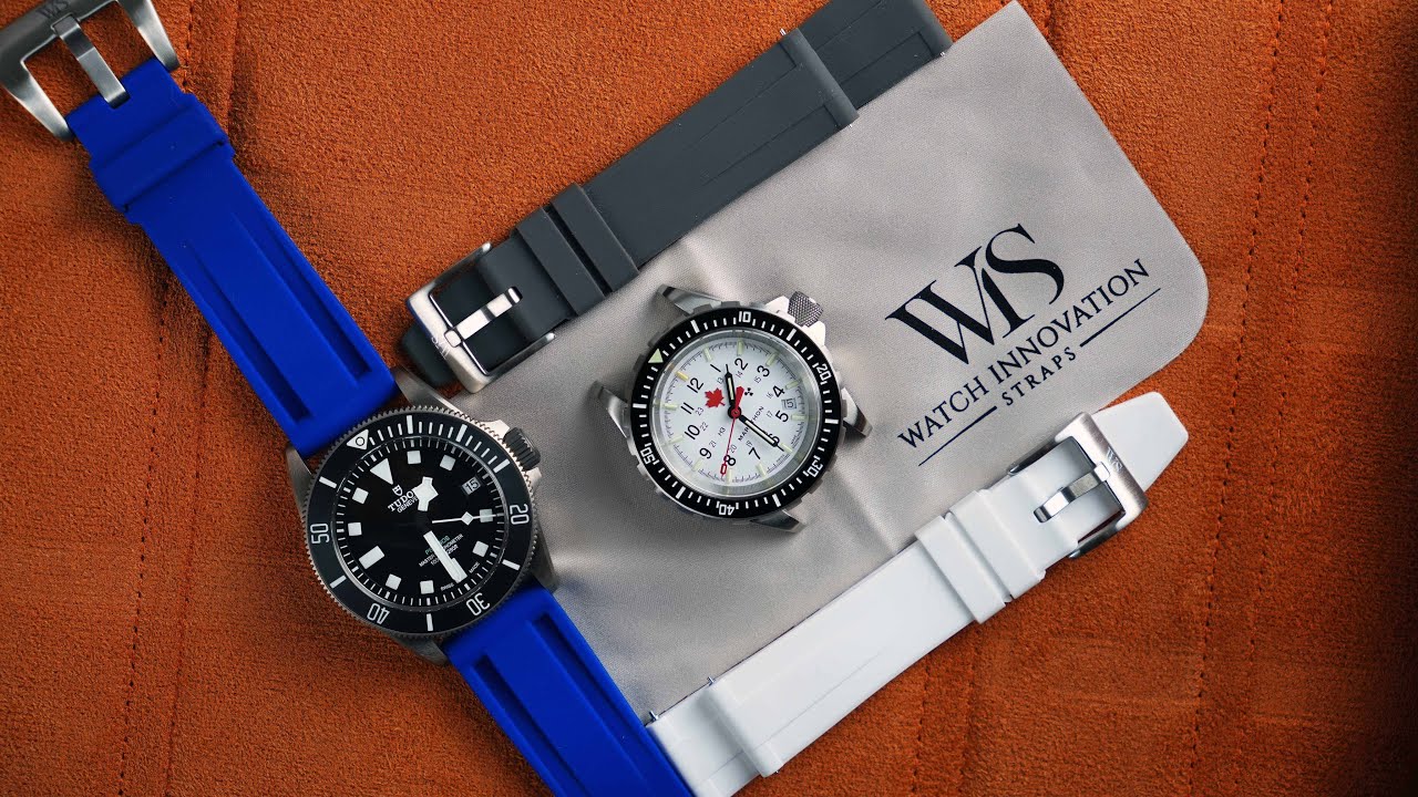 Premium Silicone Bands from Watch Innovation Straps (ft. Tudor ...