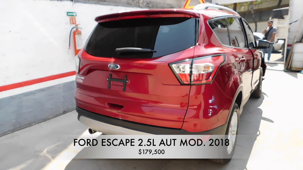 Autos FORD ESCAPE 2018 Accidentados - YouTube