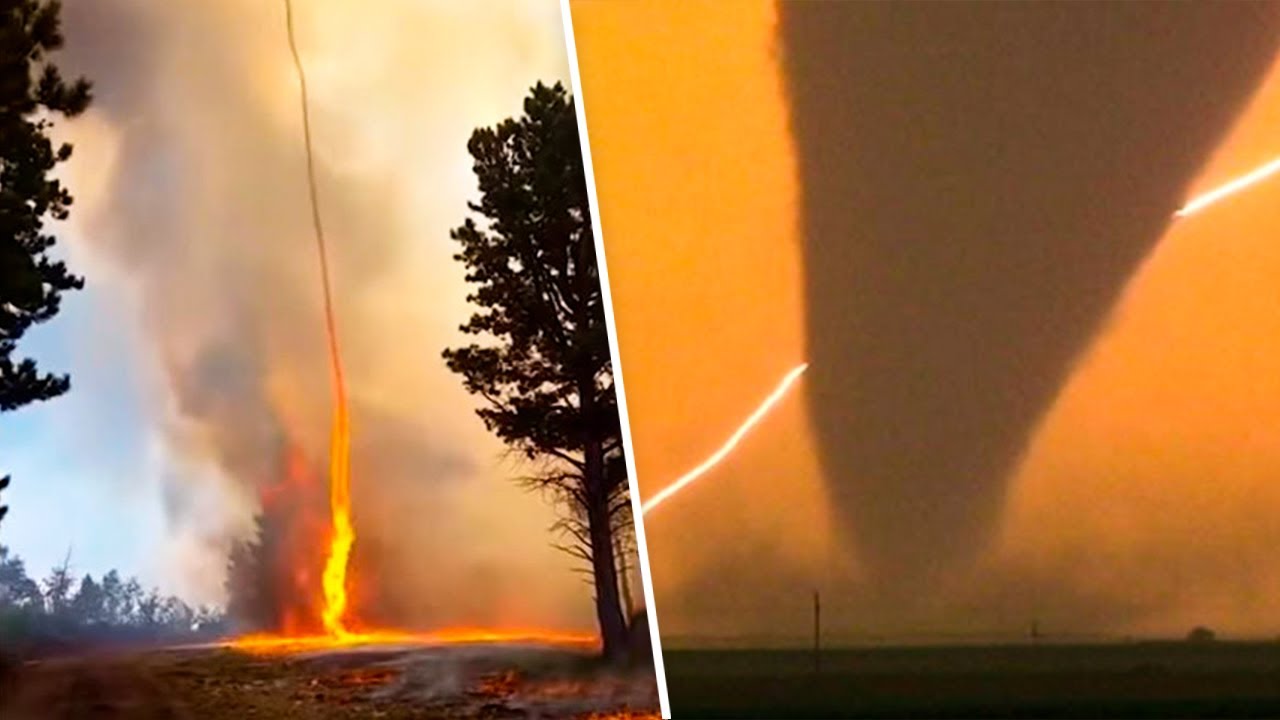 5 Incredible Natural Disasters Caught On Camera - YouTube