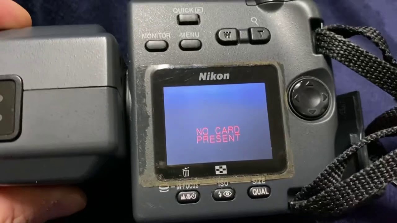 Nikon digital camera E995 demo - YouTube