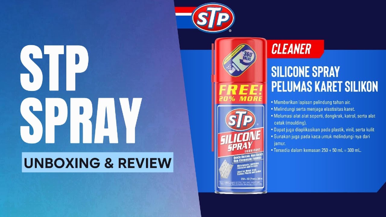 Unboxing dan Pengaplikasian STP Silicone Spra - YouTube