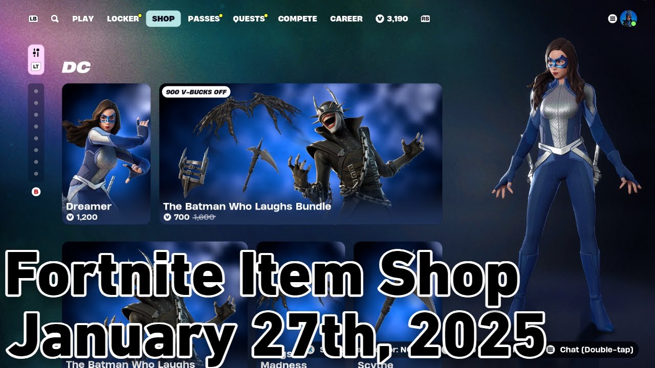 DC COLLAB SKINS ARE BACK! Fortnite Item Shop - YouTube