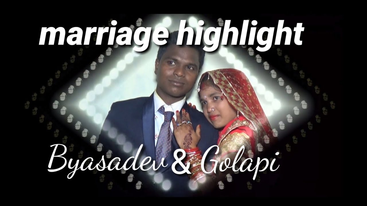 Byasadev & Golapi marriage highlight - YouTube