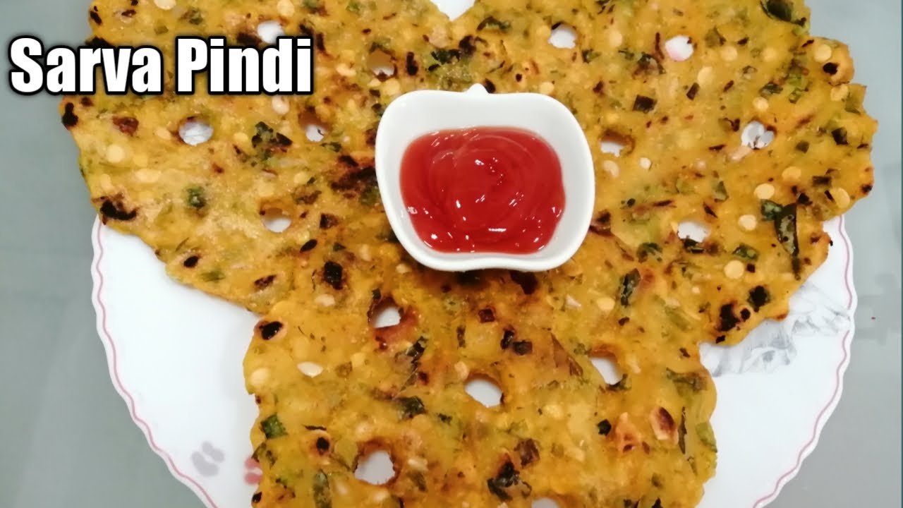 Sarvapindi Telangana special | Rice flour pancake | Instant snack ...