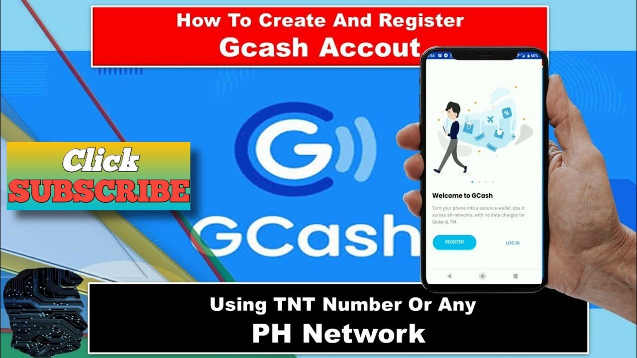 How to Register in Gcash Using TNT Talk n Text Number || Other Network ...