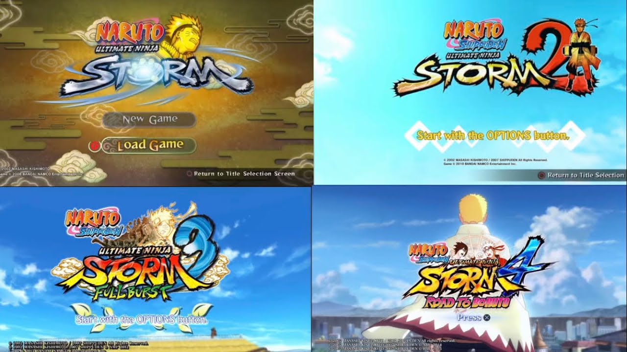 200 Sub special!! Playing EVERY single Ninja Storm game available on ...