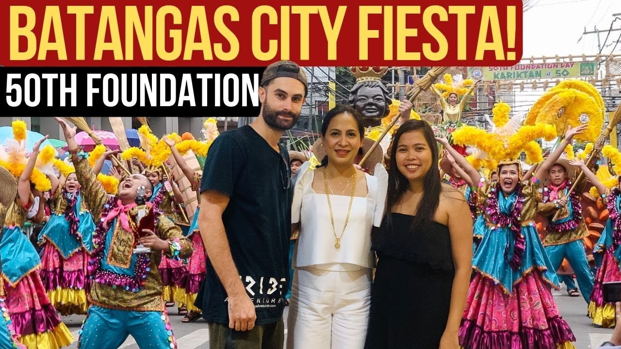 Foreigner's First Filipino Fiesta! Batangas City 50th Foundation Day ...