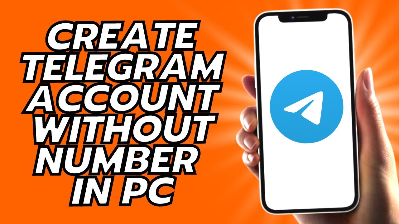 How To Create Telegram Account Without Number In PC - Easy - YouTube
