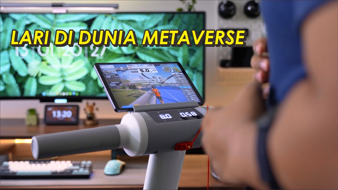 Berlari Keliling DUNIA MetaVerse!! Yesoul PH5 treadmill - YouTube