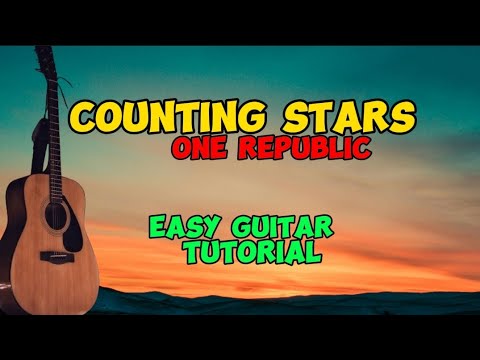 Counting Stars OneRepublic | easy guitar tutorial for beginners - YouTube