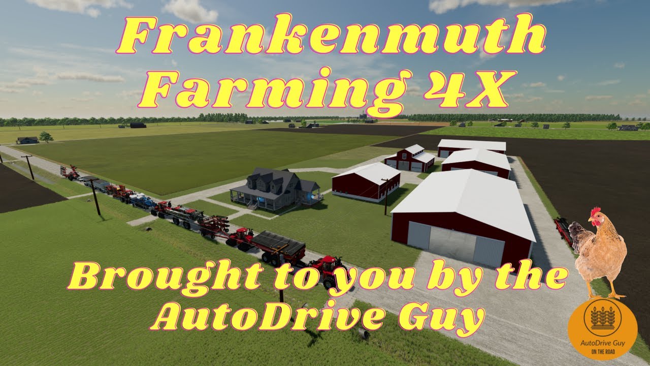 Farming Simulator 22 Frankenmuth 4X AutoDrive YouTube