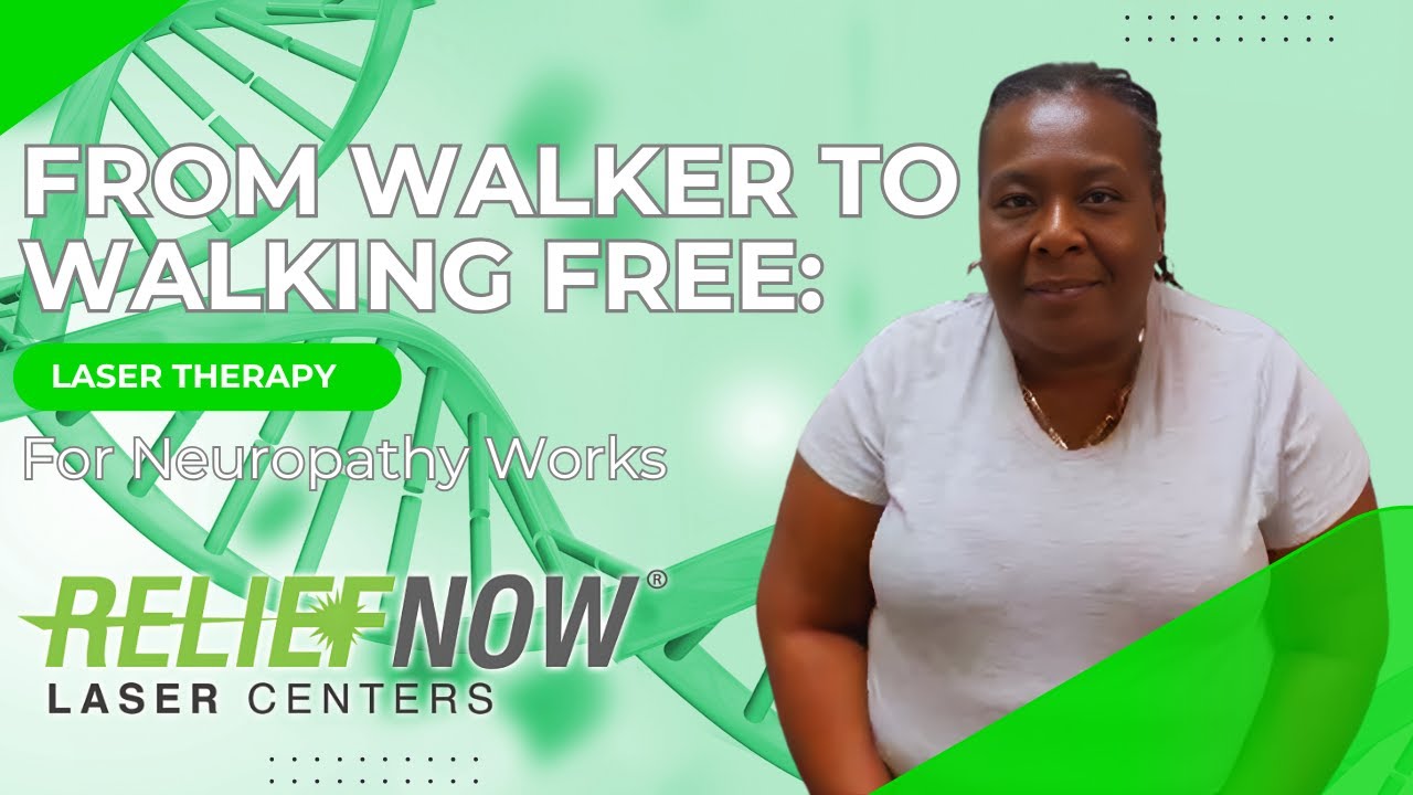 From Walker to Walking Free: Laser Therapy for Neuropathy Works - YouTube