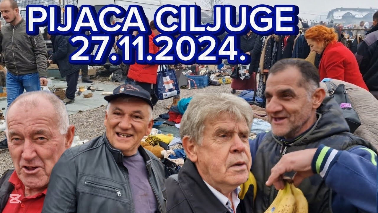 PIJACA CILJUGE, ŽIVINICE, I GRADSKA PIJACA, 27.09.2024. - YouTube