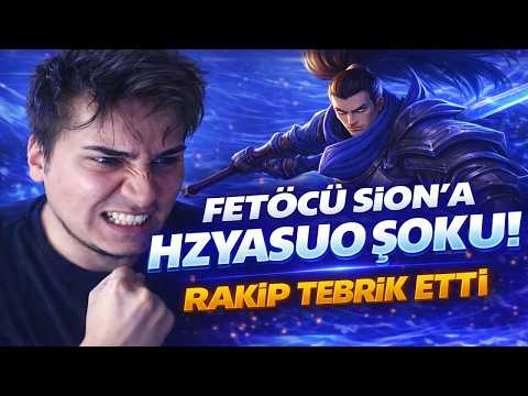 FETOCU SİON'A HAZRETİYASUO ŞOKU! 800K YASUO OYNAYIŞIMI RAKİP BİLE CHAT'TEN TEBRİK ETTİ!